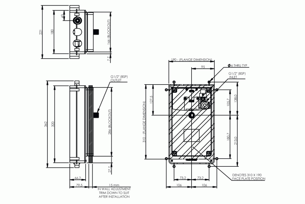 ENWARE TOUCH FREE SENSOR TAP DEMAND SENSE MAINS POWERED - (ENM621)