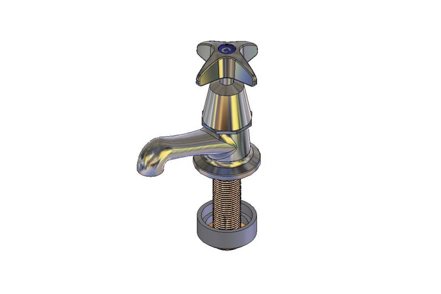 TYPE 48 SPRING ACTION PILLAR TAP 15MM CAM ACTION - (BUB209C)