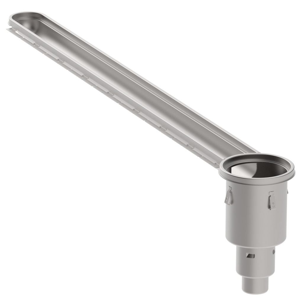 HYGIENICPRO END OUTLET HIGH MODEL VERTICAL CHANNEL