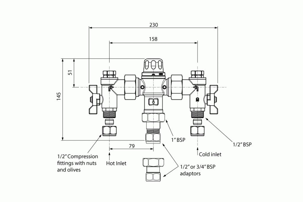 ENWARE AQUABLEND 1000 TMV - (ATM710)