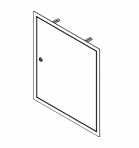 ENWARE HINGED LID & SURROUND - (ATMSHL-430)