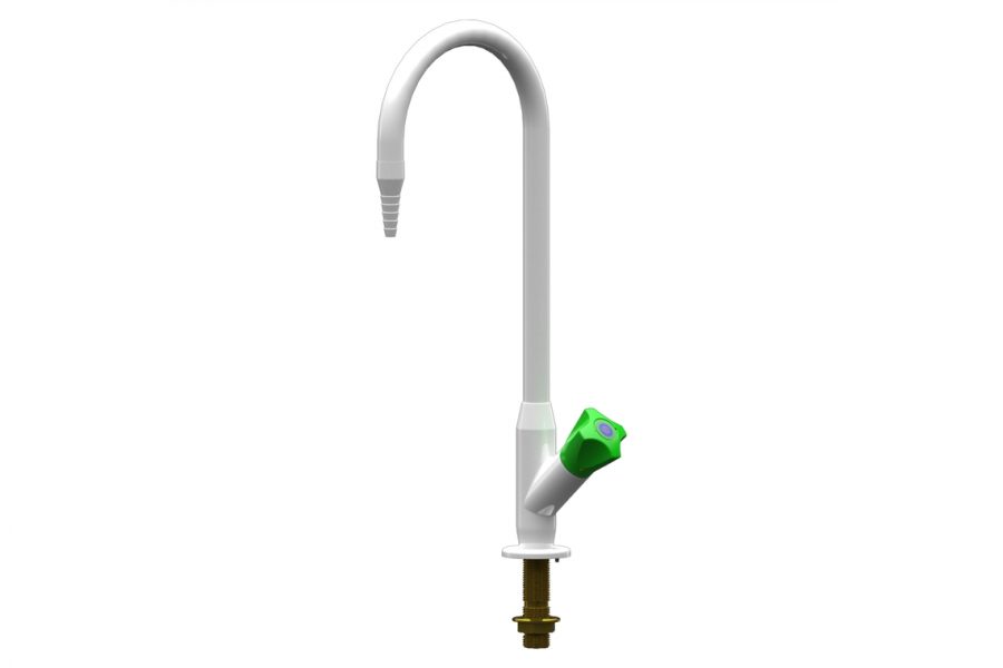 ENWARE COMLAB BENCH MOUNTED LABORATORY TAP WITH SWIVEL GOOSENECK OUTLET ...