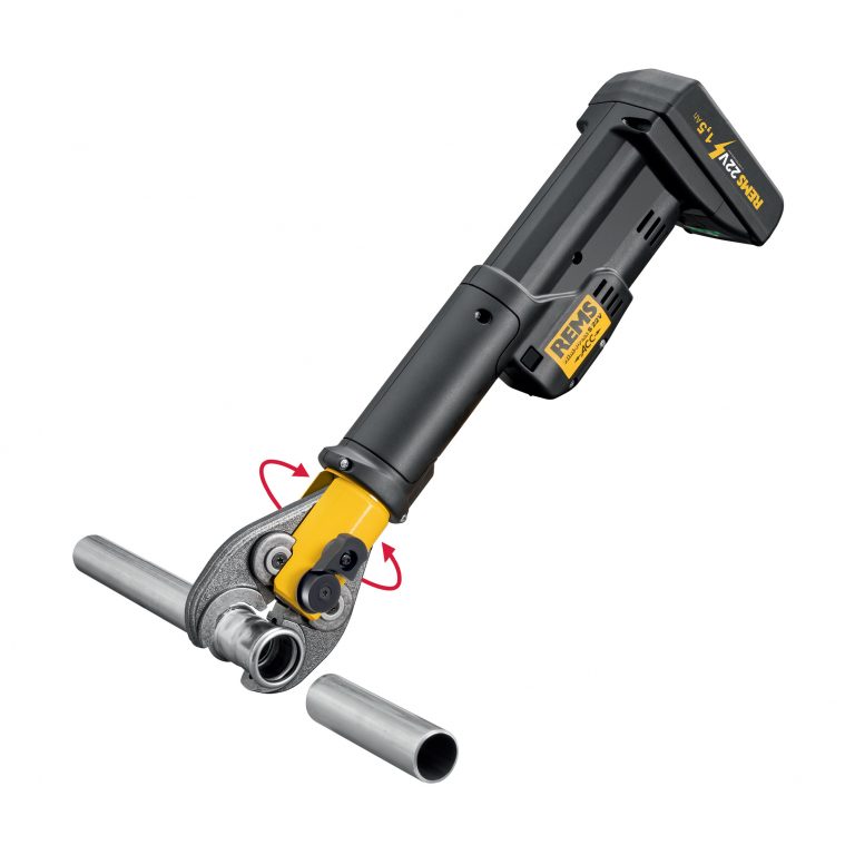 REMS Mini Press S 22V Inline Tool