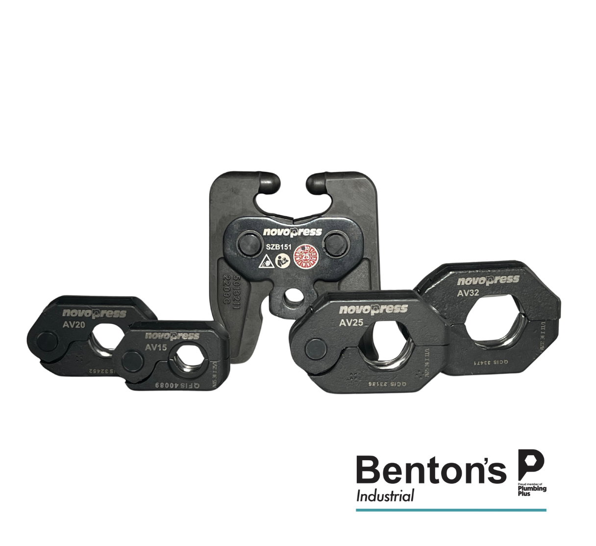 Novopress Press Copper Pivoting Rings- V Profile