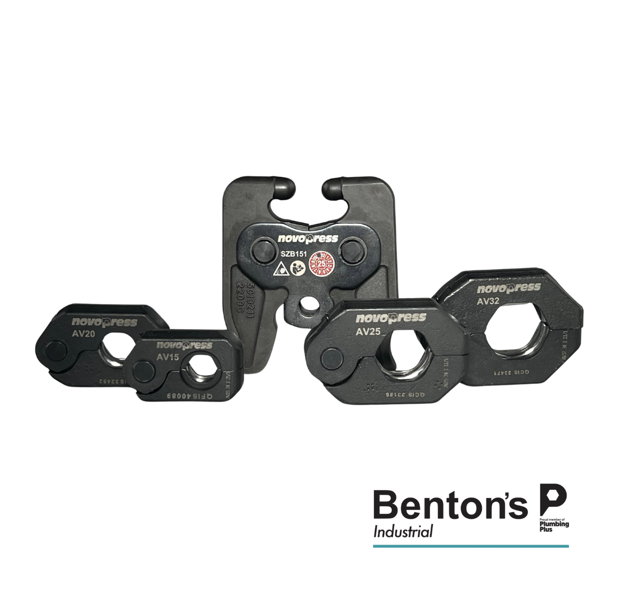 Novopress Press Copper Pivoting Rings- V Profile