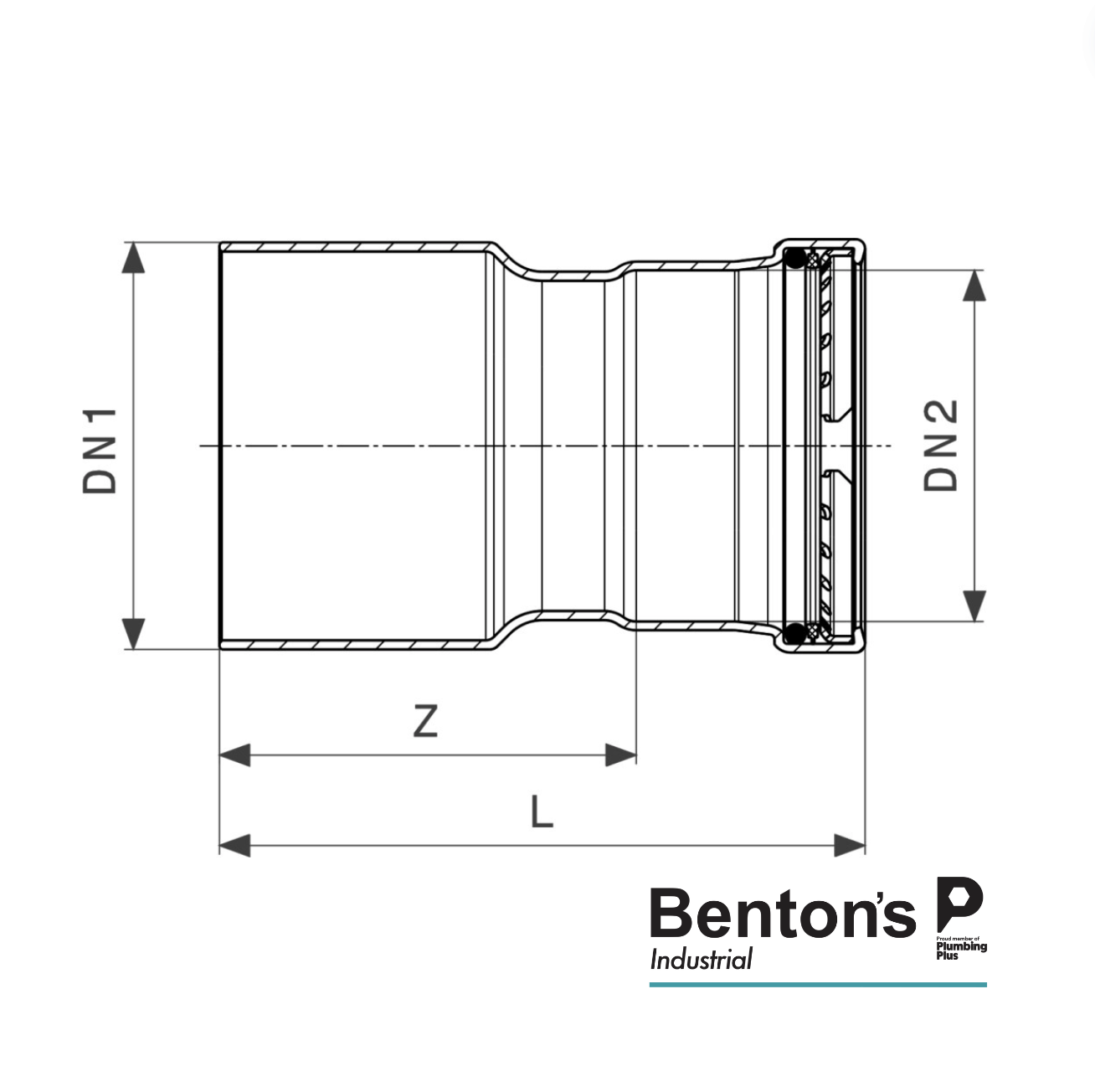 Viega Propress XL Reducer MF